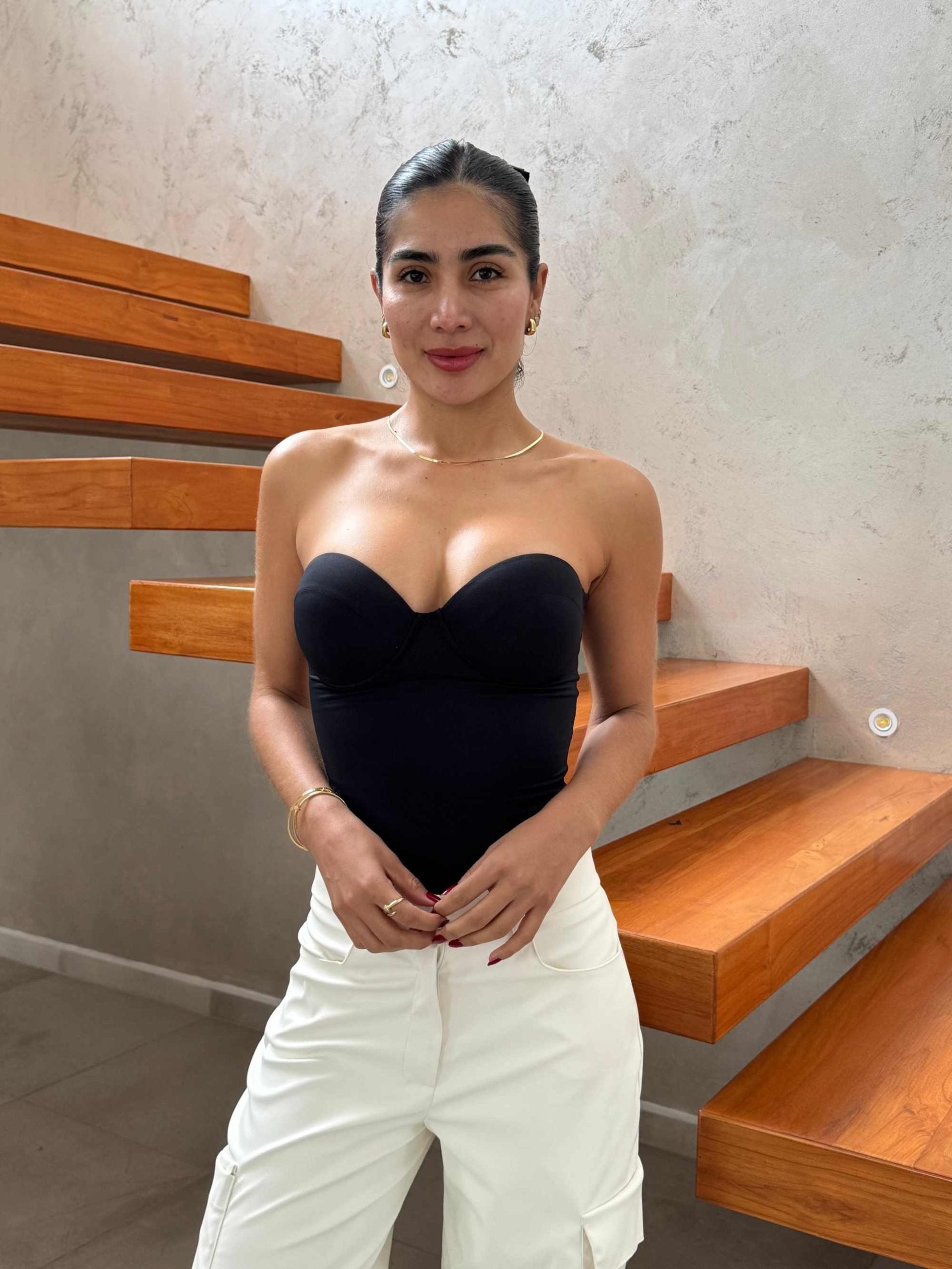 Body Copas Straple Negro – Basic and Essentials